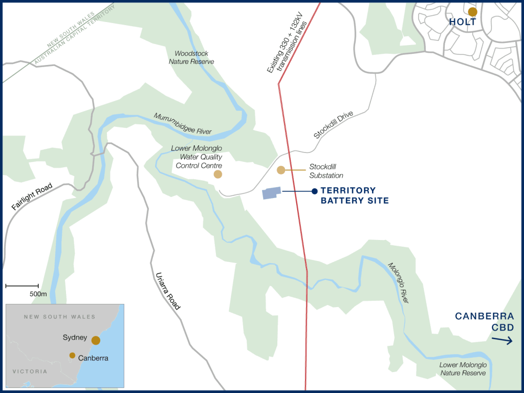Territory Battery - Cleaner Power for ACT